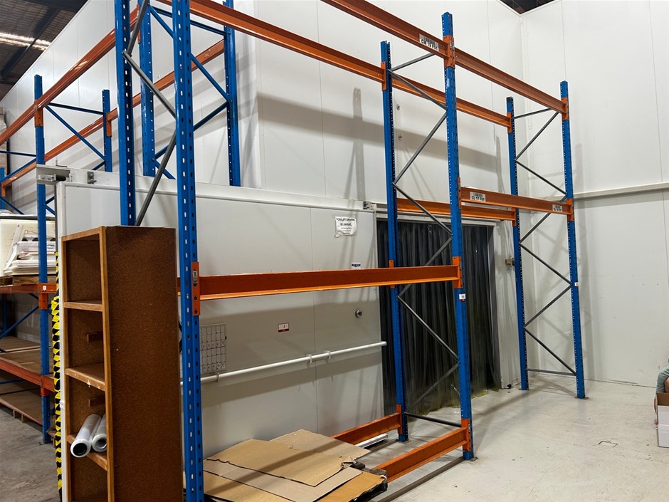 Qty 2 Bays Pallet Racking Auction (0086-7049207) | Grays Australia