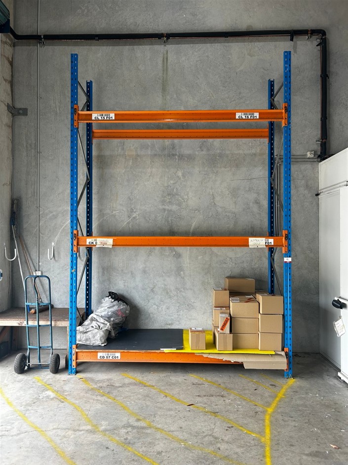 Bay of Pallet Racking Auction (0091-7048782) | Grays Australia
