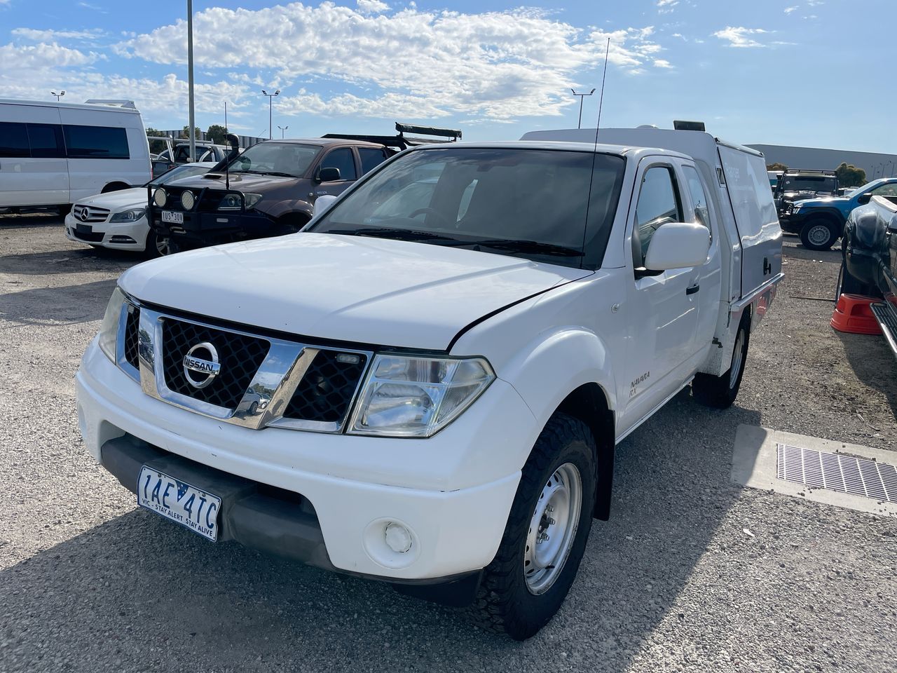 2012 Nissan Navara 4X4 RX D40 Turbo Diesel Automatic Ute (EX-GOV ...