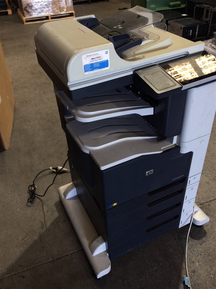 HP Color LaserJetManaged MFP M775m Auction (0003-2557377) | Grays Australia