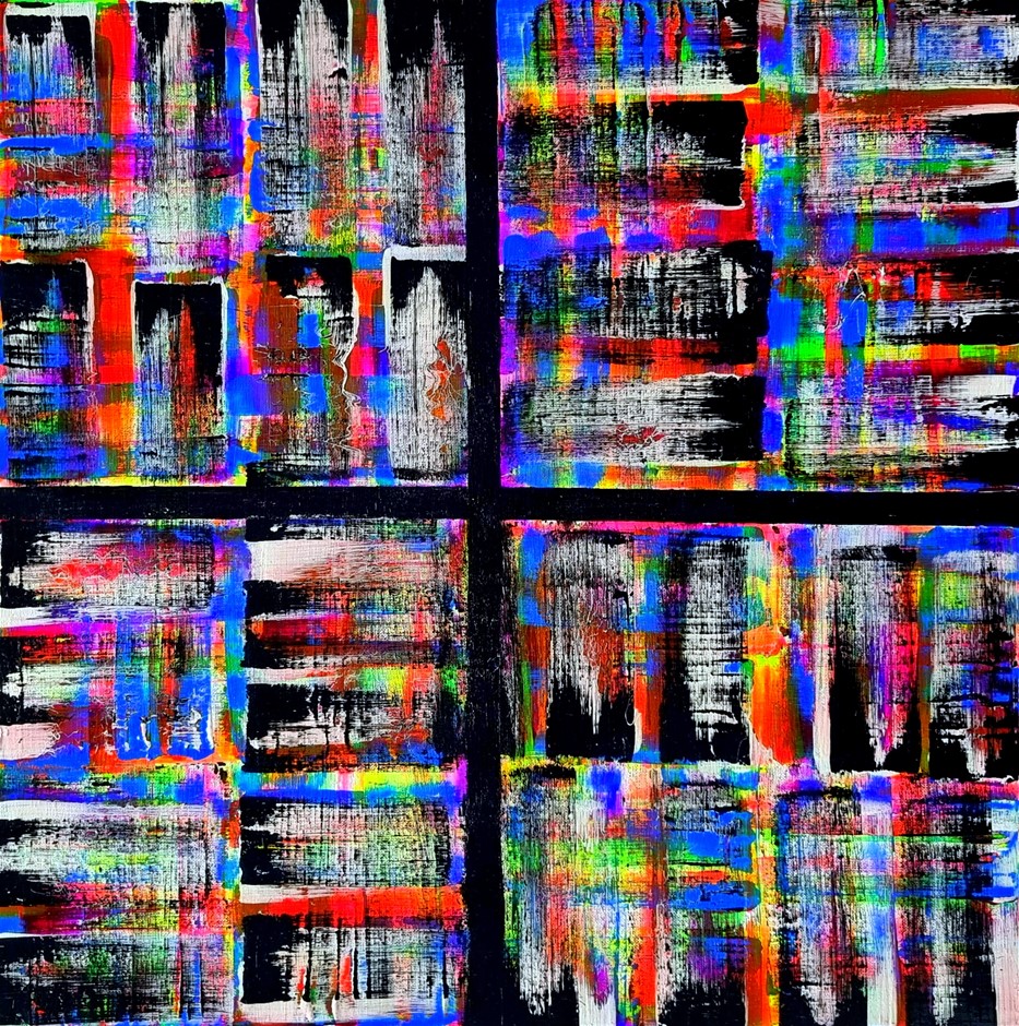 JACK BENSON (EMERGING AUSTRALIAN ARTIST), Original Acrylic Painting on ...