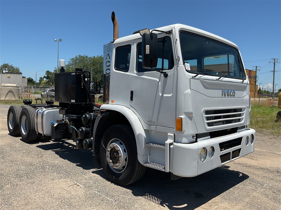 2012 Iveco Acco 6 x 4 Cab Chassis Truck Auto Auction (0001-7049130) | Grays Australia