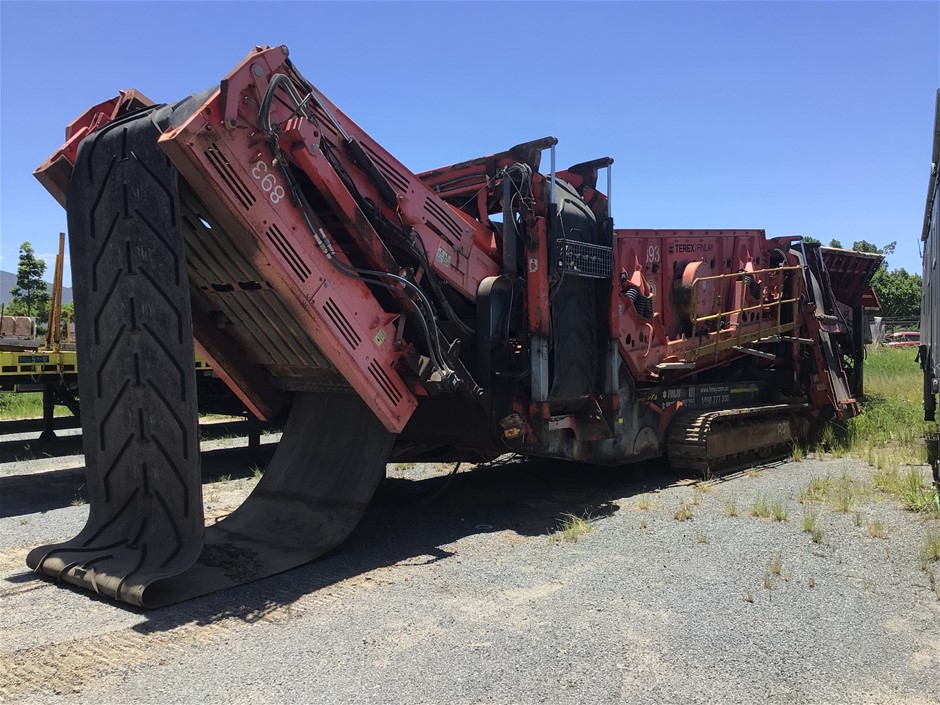 2014 Terex Finlay 893 Mobile Tracked Screening Plant Auction (0001 ...