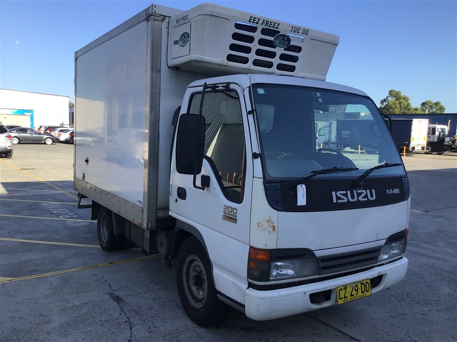2003 Isuzu N3 NKR 200 4 x 2 Refrigerated Body Truck Auction (0001-5055492) | Grays Australia