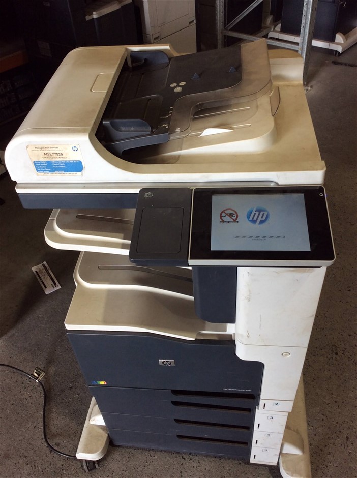 HP Color LaserJet Managed MFP M775m Auction (0009-2557635) | Grays ...