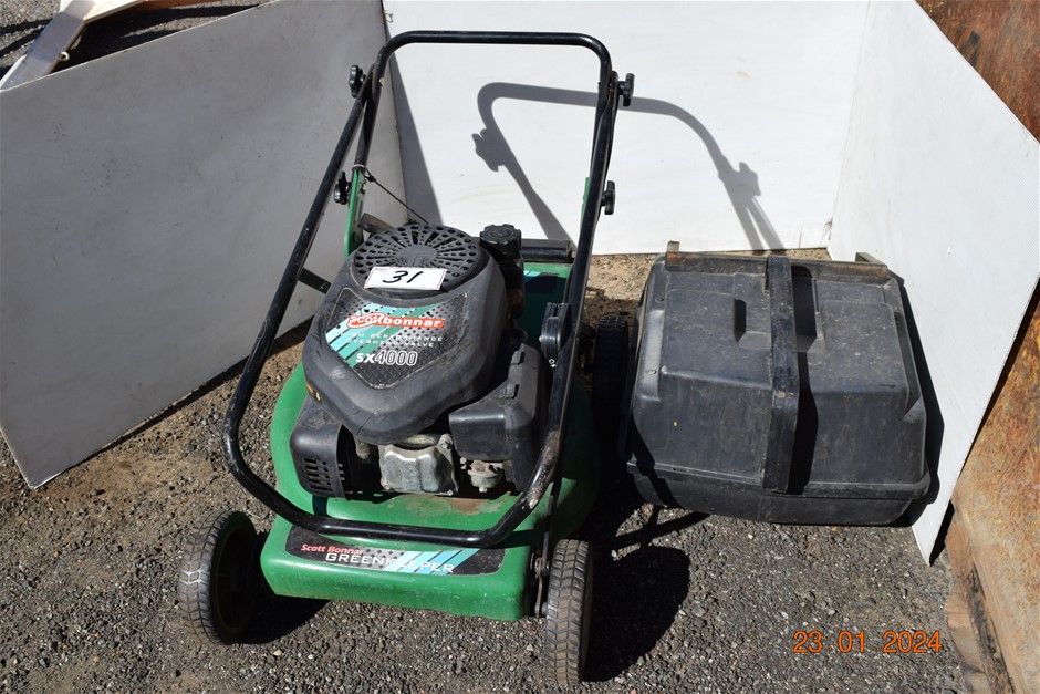 Scott Bonnar Rotary Petrol Powered Lawn Mower Auction (0031-9047986 ...