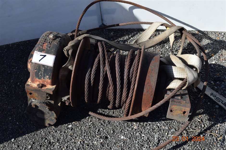 "Rogers Engineering" Hydraulic Drive Wire Rope Winch Auction (0007 ...