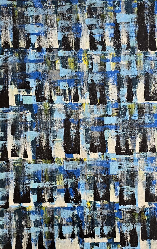 JACK BENSON (EMERGING AUSTRALIAN ARTIST), ORIGINAL ACRYLIC PAINTING ON ...