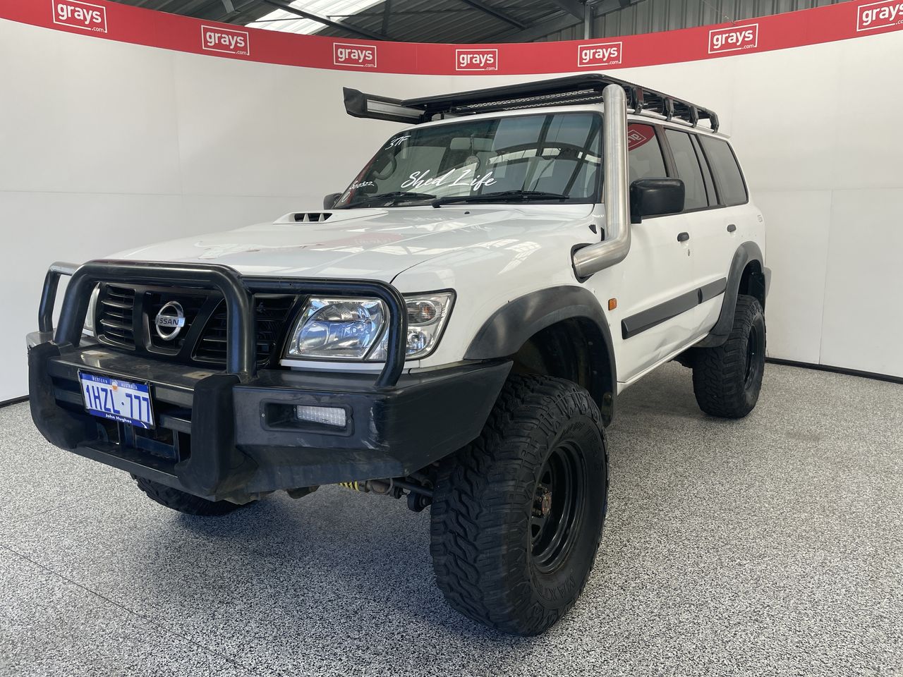 2003 Nissan Patrol ST (4x4) GU II Turbo Diesel Automatic Wagon Auction ...