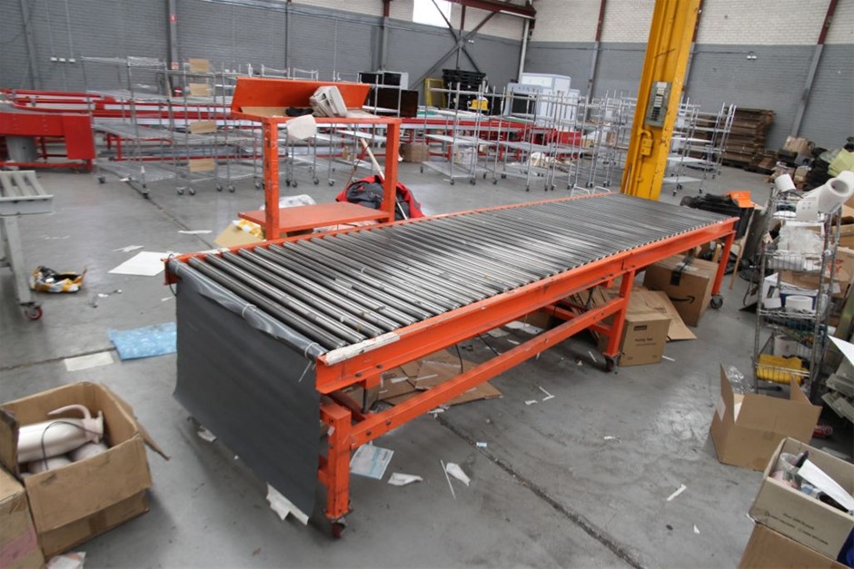 Mobile Roller Conveyor with Load Cell & Display Auction (0021-5055280 ...