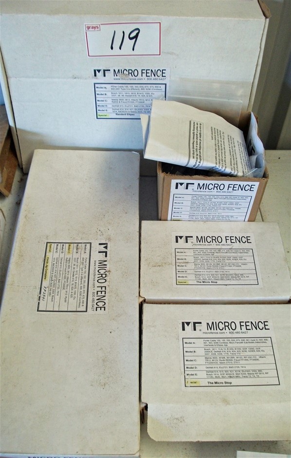 Micro Fence Componentry - Assorted Cartons Auction (0119-9048061 ...