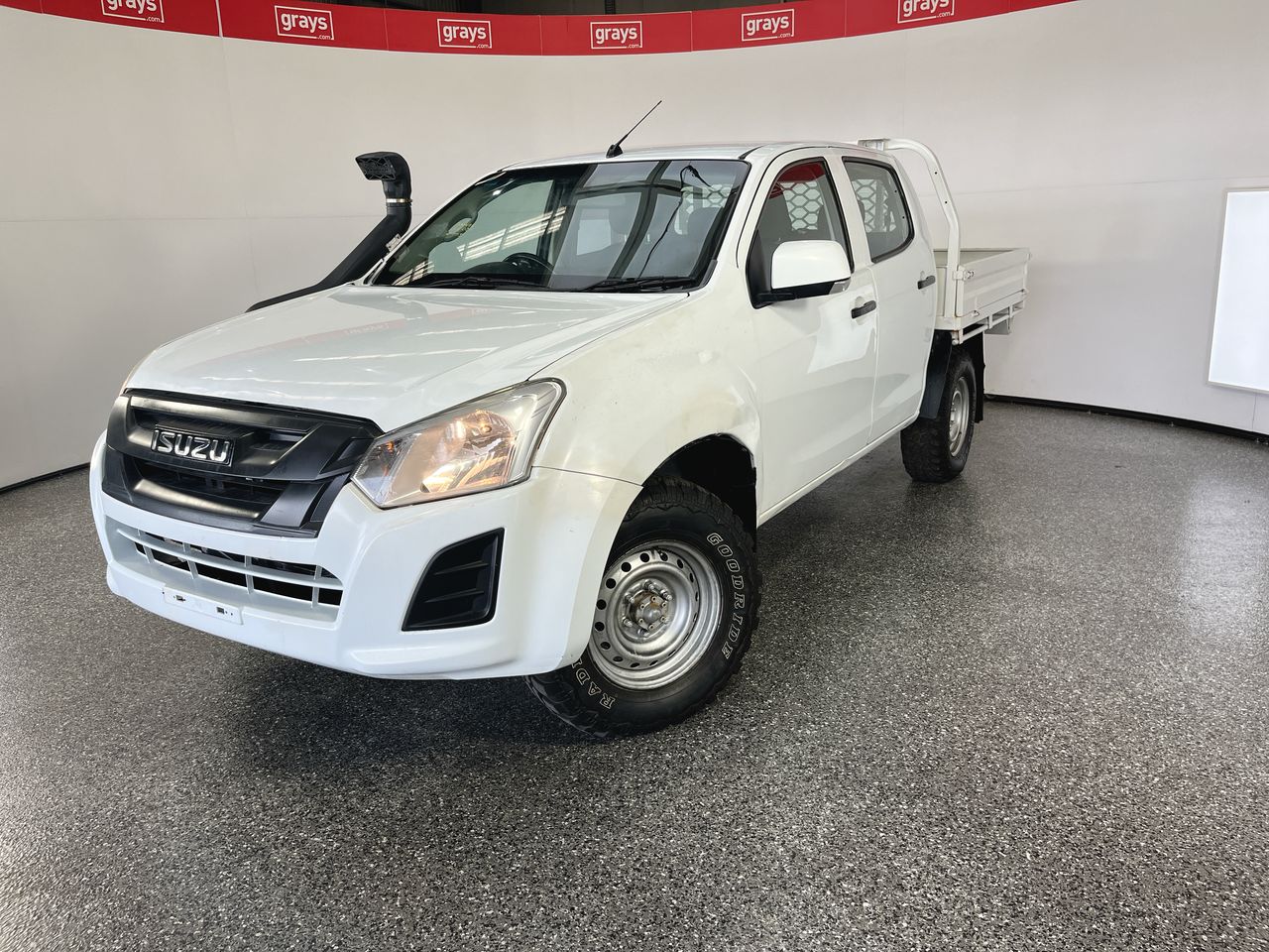 2019 Isuzu D-MAX 4X4 SX Turbo Diesel Automatic Crew Cab Chassis Auction ...