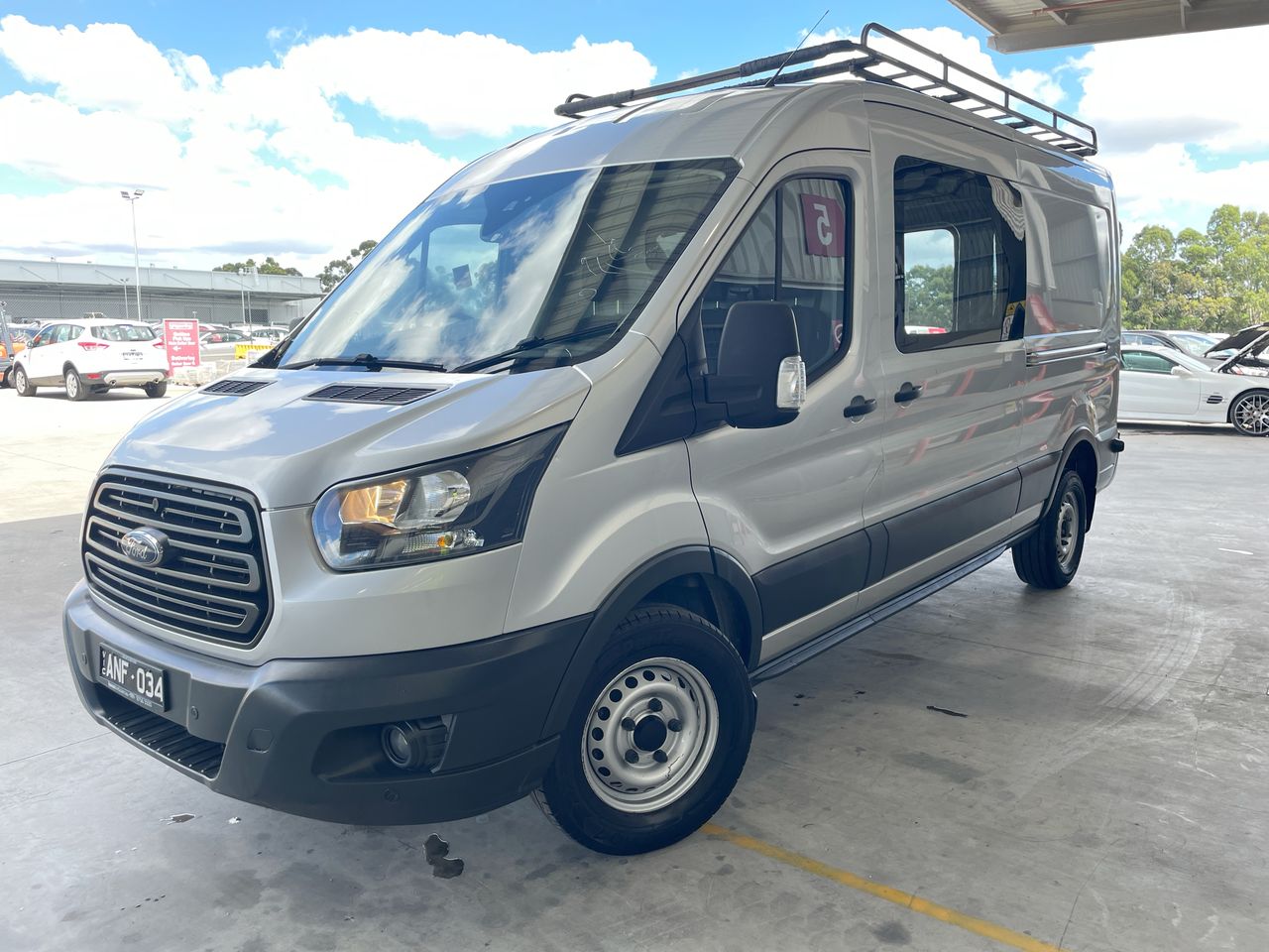 2016 Ford Transit 350L LWB MID ROOF VO Turbo Diesel Manual Van Auction ...