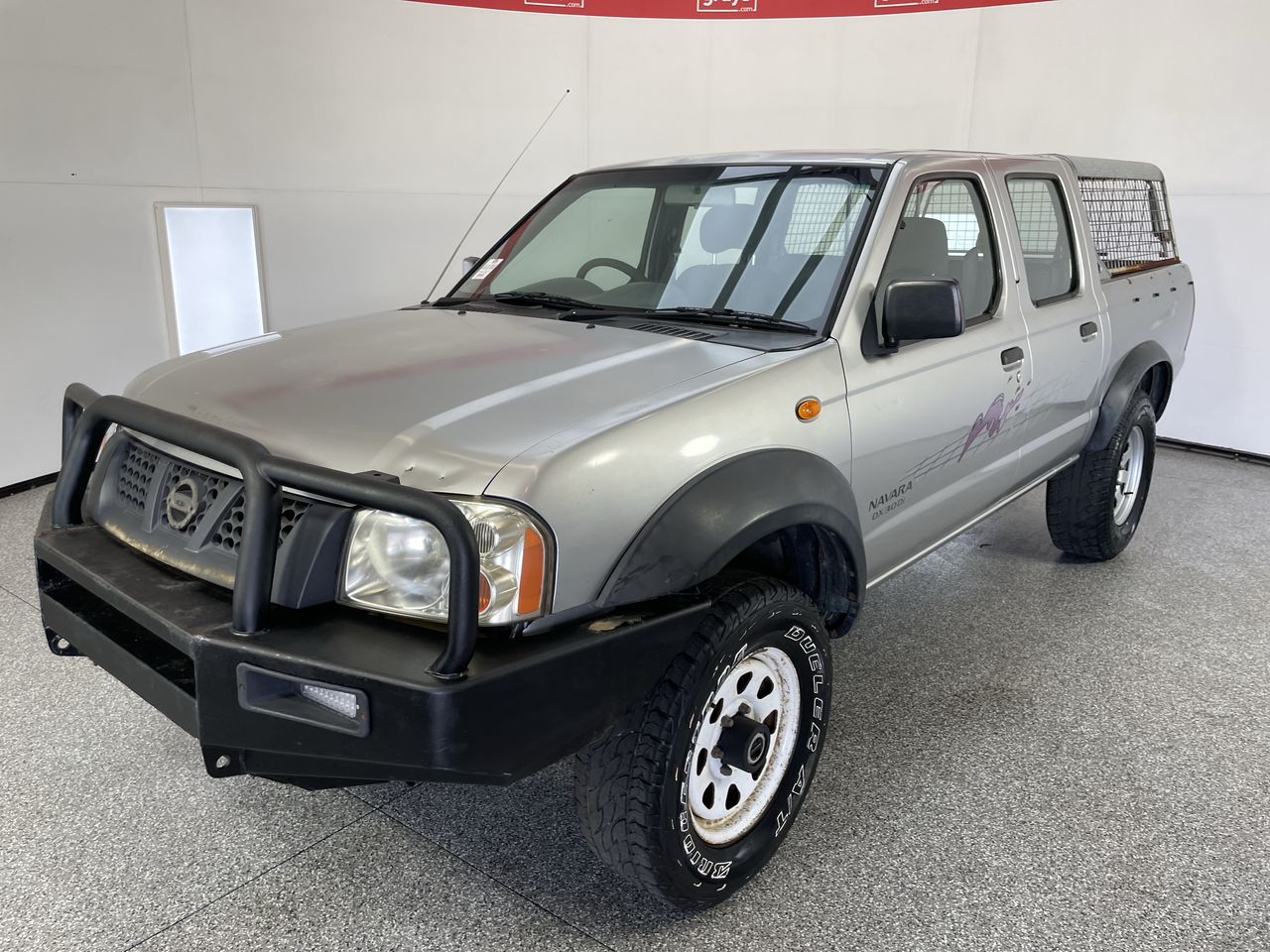 2003 Nissan Navara DX (4X4) D22 Turbo Diesel Manual Dual Cab Auction ...