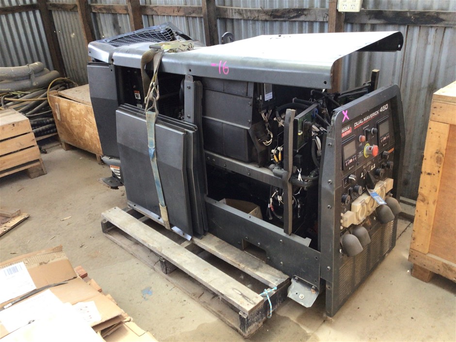 Lincoln Dual Maverick 450 Generator Auction (0016-3028097) | Grays ...