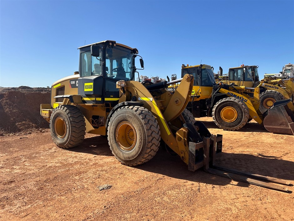 2014 Caterpillar 930K Wheeled Loader with Forks Auction (0004-9048158 ...
