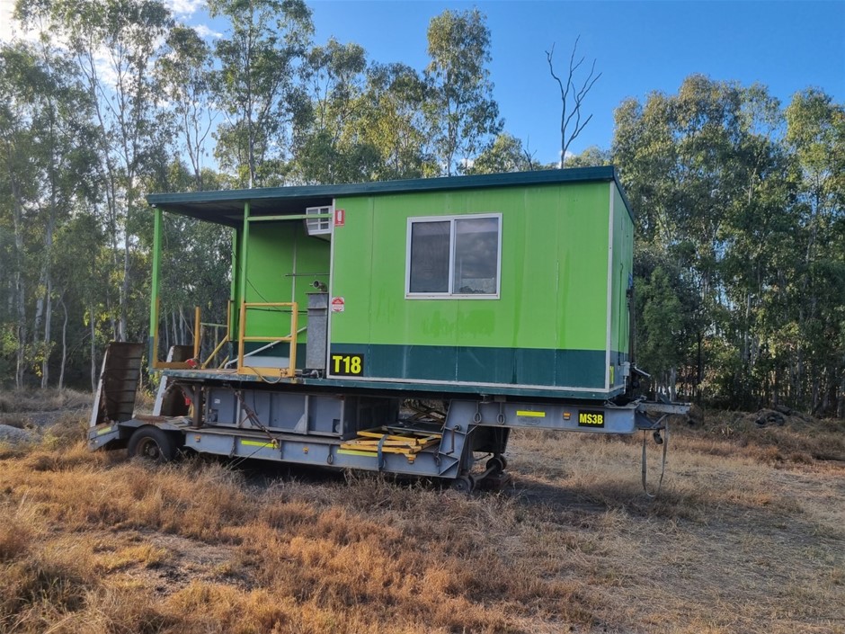 1984 Wolleng Single Axle Float Trailer (Crib Hut) Auction (0008-7049573 ...