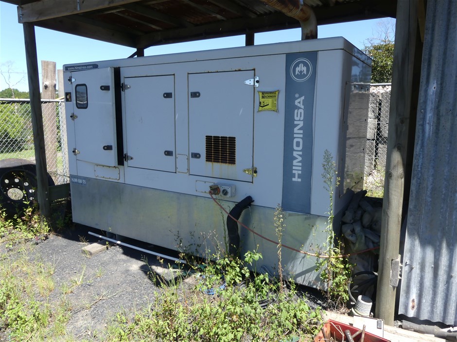 2014 HIMOINSA HJW-180-T5 Generator Set Auction (0011-5055483) | Grays ...