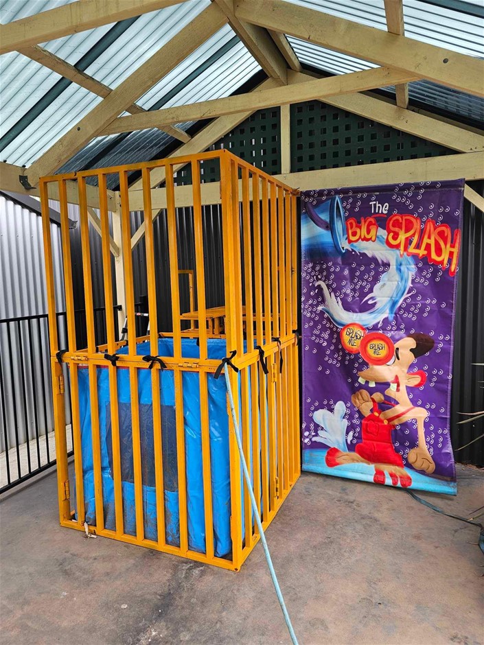 Dunking Booth Amusement Game Auction (0009-8018378) | Grays Australia