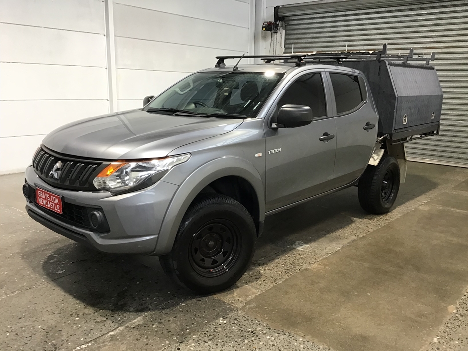 2017 Mitsubishi Triton 4X4 GLX MQ Turbo Diesel Manual Crew Cab Chassis ...