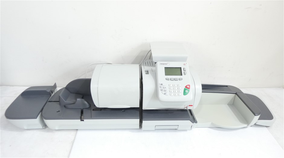 HASLER NEOPOST Mailing Machine Base with Feeder Sealer and Scale ...
