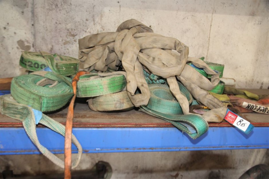 Quantity of Assorted Lifting Slings Auction (0086-5055485) | Grays Australia