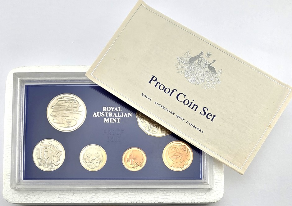 1984 PROOF COIN SET Auction (0004-2558130) | Grays Australia