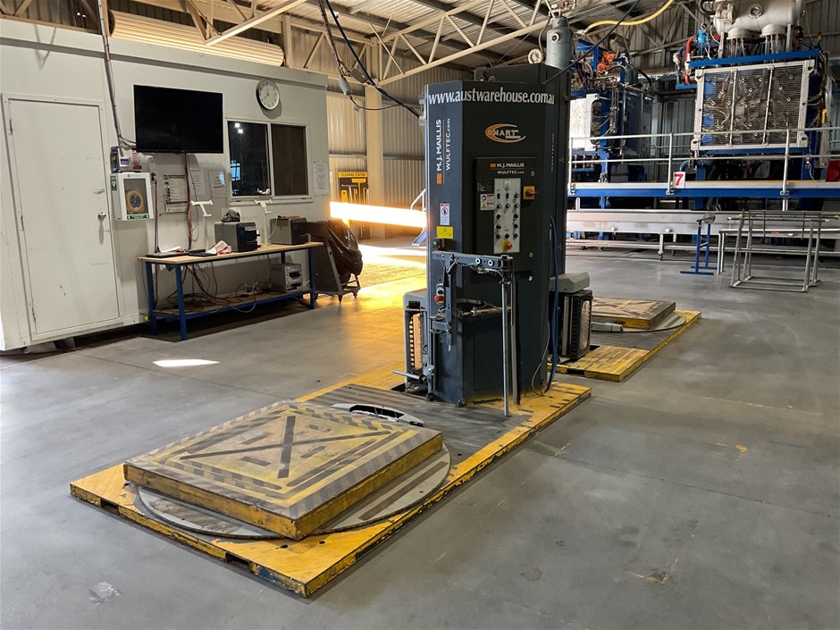 MJ Maillis WSMLPA-200S Automatic Pallet Wrapper Auction (0123-3027738 ...