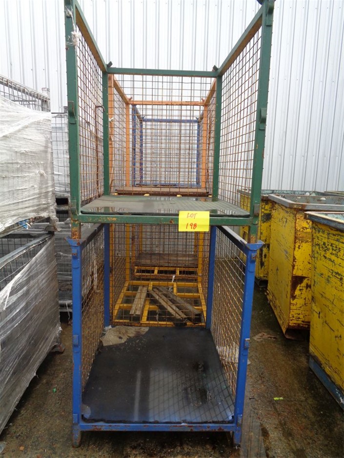 Cages Open Front Stackable Auction (0198-5055495) | Grays Australia