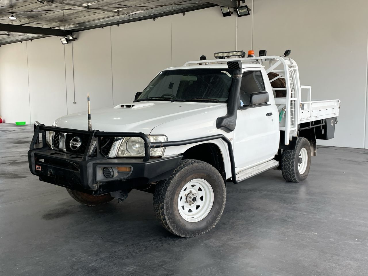 2008 Nissan Patrol DX Turbo Leaf Cab GU Turbo Diesel Manual Cab Chassis ...