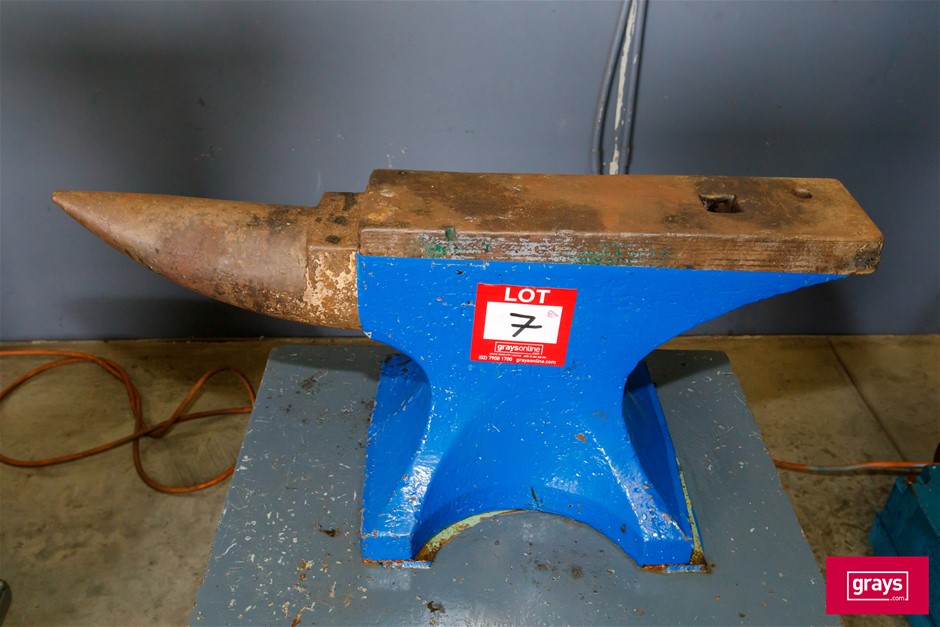 Blacksmith Anvil with Steel Stand Auction (0007-5055291) | Grays Australia