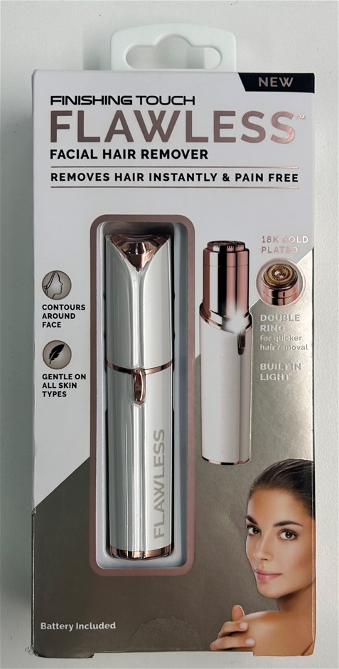 Finishing Touch Flawless Facial Hair Remover Auction (0030-2558004 ...
