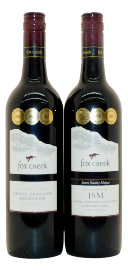 Mixed Fox Creek Wine Pack (2x 750mL) McLaren Vale Auction (0043 ...