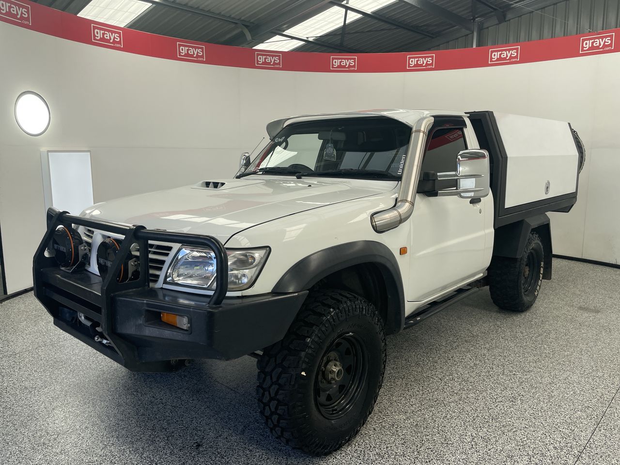 2004 Nissan Patrol DX (4x4) GU 4.2 Turbo Diesel Manual Cab Chassis ...