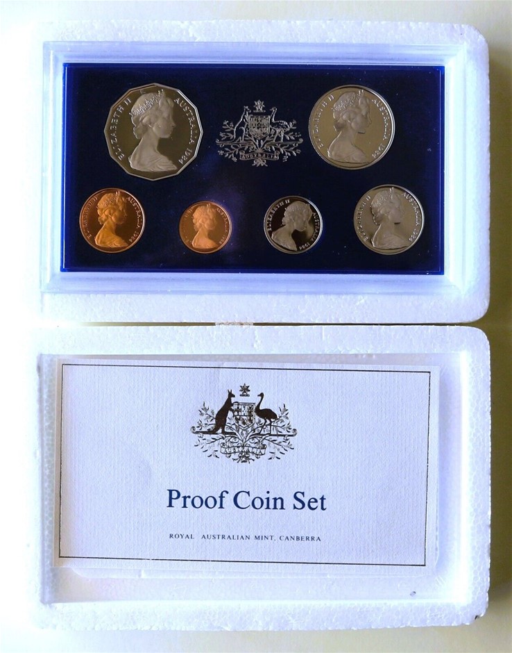 1984 AUSTRALIAN PROOF COIN SET Mint Condition RAM Auction (0005-2558112) | Grays Australia