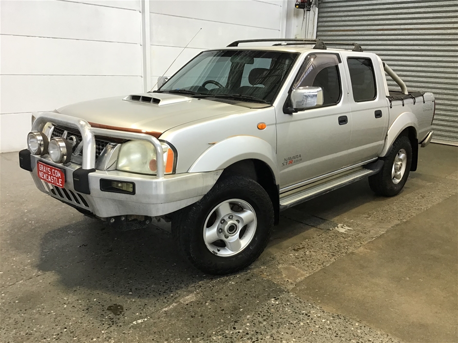 2011 Nissan Navara 4X4 ST-R D22 Turbo Diesel Manual Dual Cab Auction ...