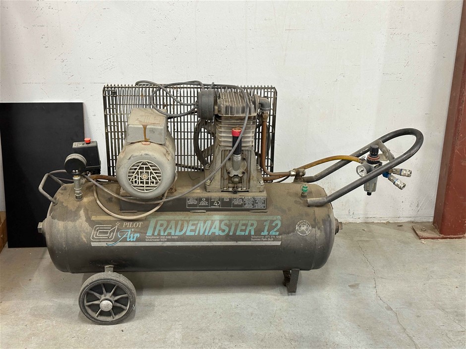 PILOT Trademaster 12 T112 Portable Electric Air Compressor Auction ...