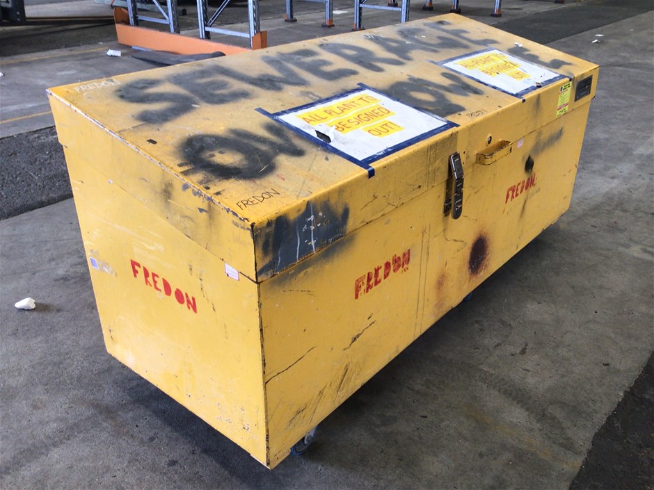 1 x STORE-SAFE Site Storage Container Auction (0006-7050293) | Grays ...