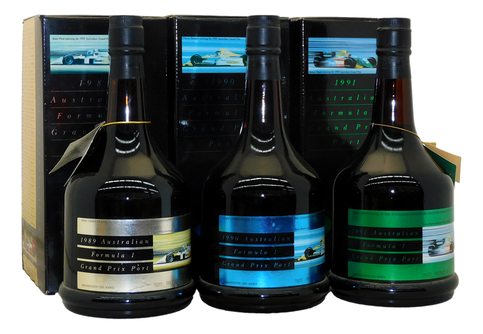 Assorted Australian Formula 1 Grand Prix Port Pack (3x 750mL) SA ...