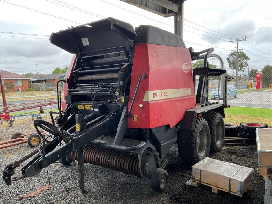Vicon RV2160 Variable Chamber Round Baler Auction (0007-3028422 ...