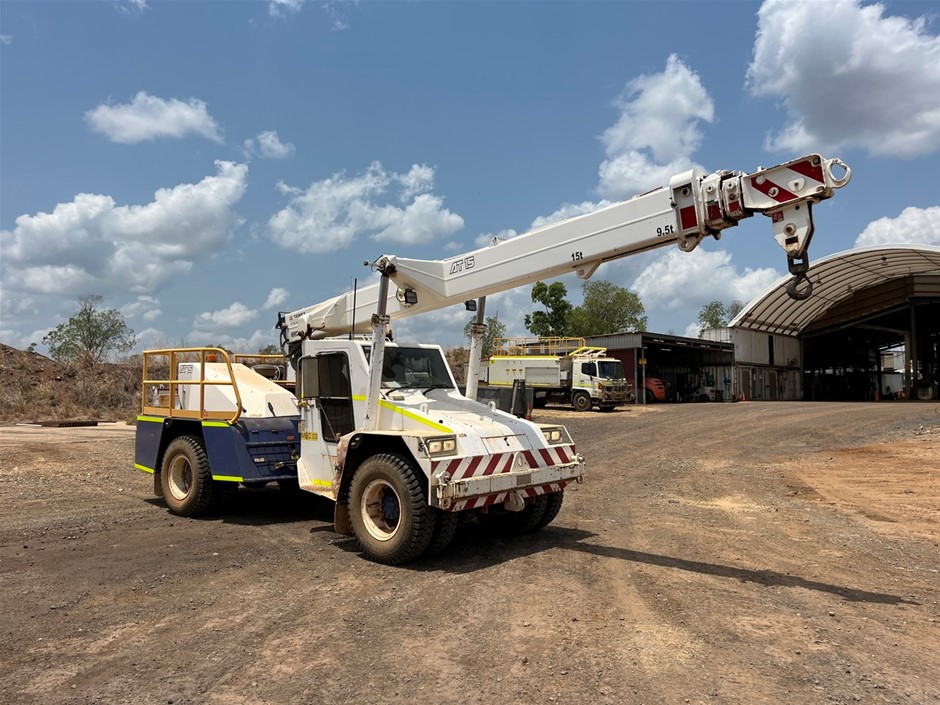 2005 Terex AT15 Articulated Franna Crane Auction (0007-8018471) | Grays ...