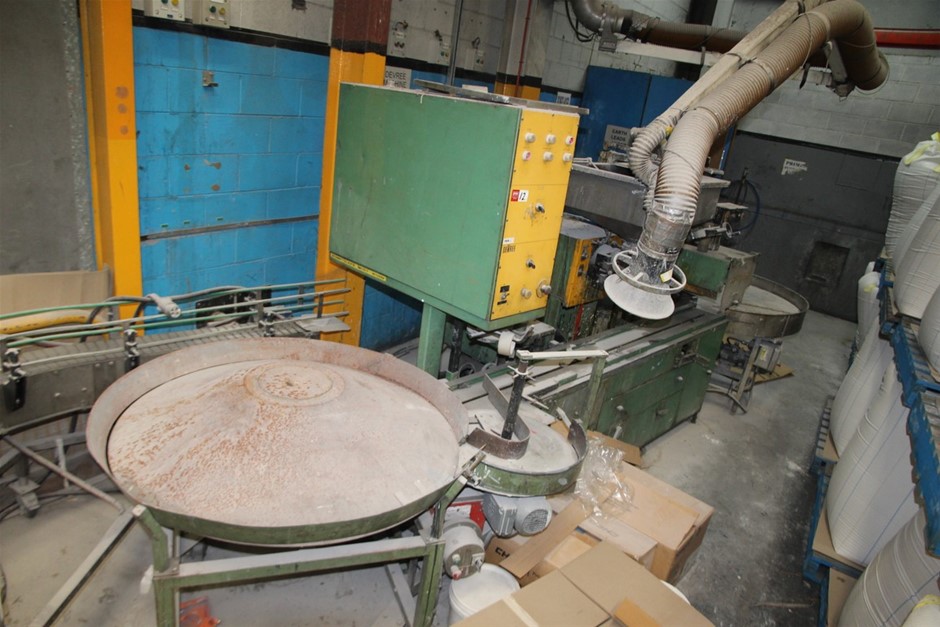 Devree 5V167 Automatic Dual Station Paint Tin Filling Machine Auction ...