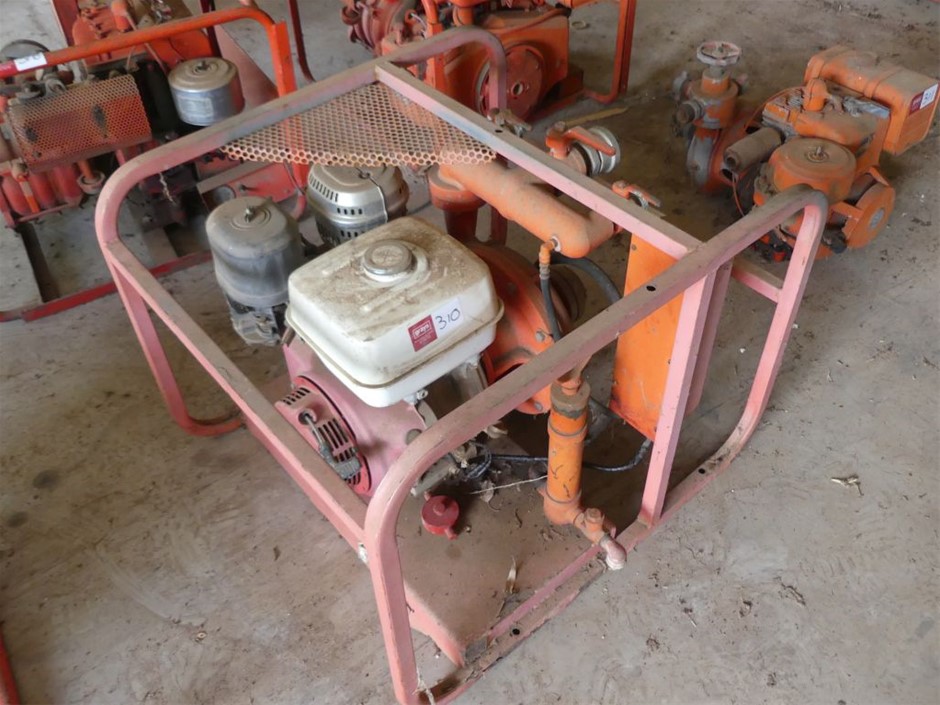 Honda Cradle Mounted Fire Pump Assembly Auction (0310-5056017) | Grays ...