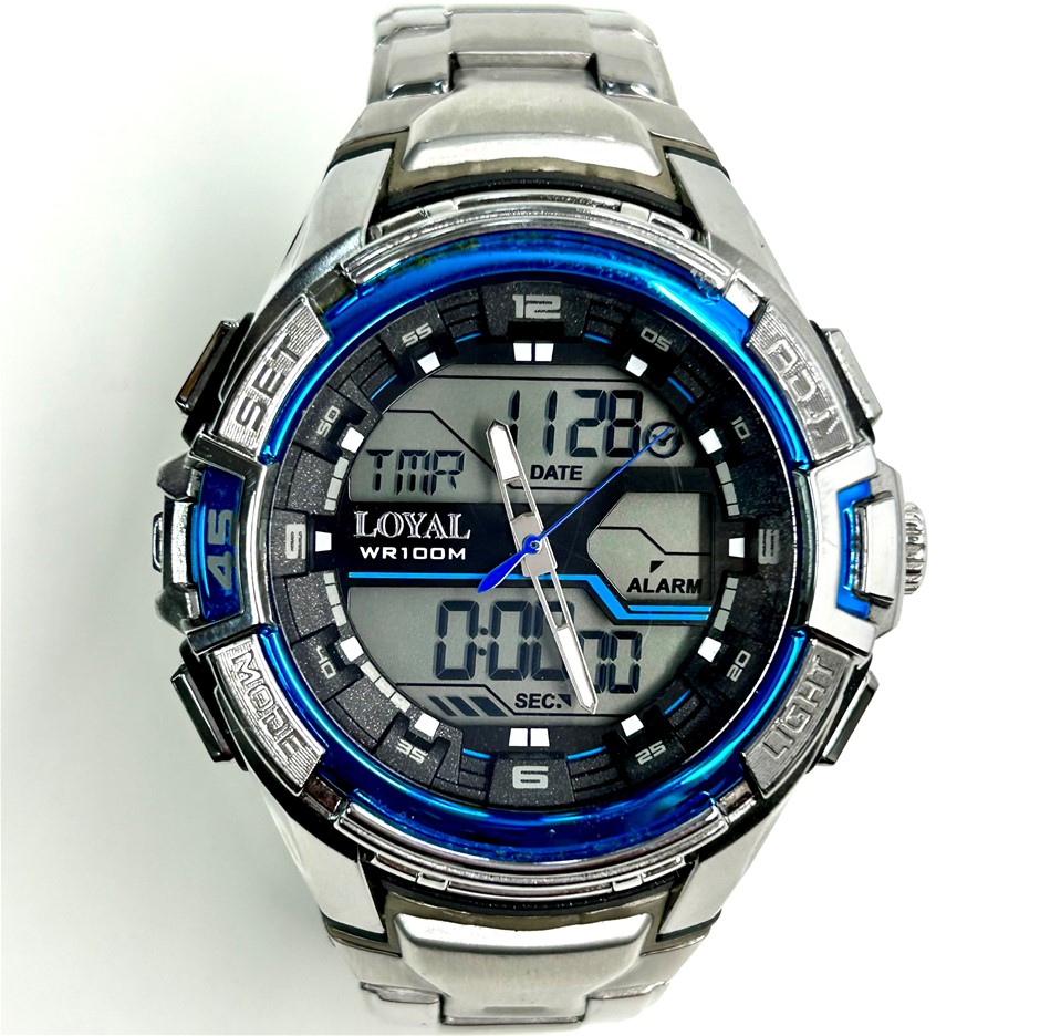 Loyal Digital/Analogue Men's Sports Watch Auction (0162-2558318 ...