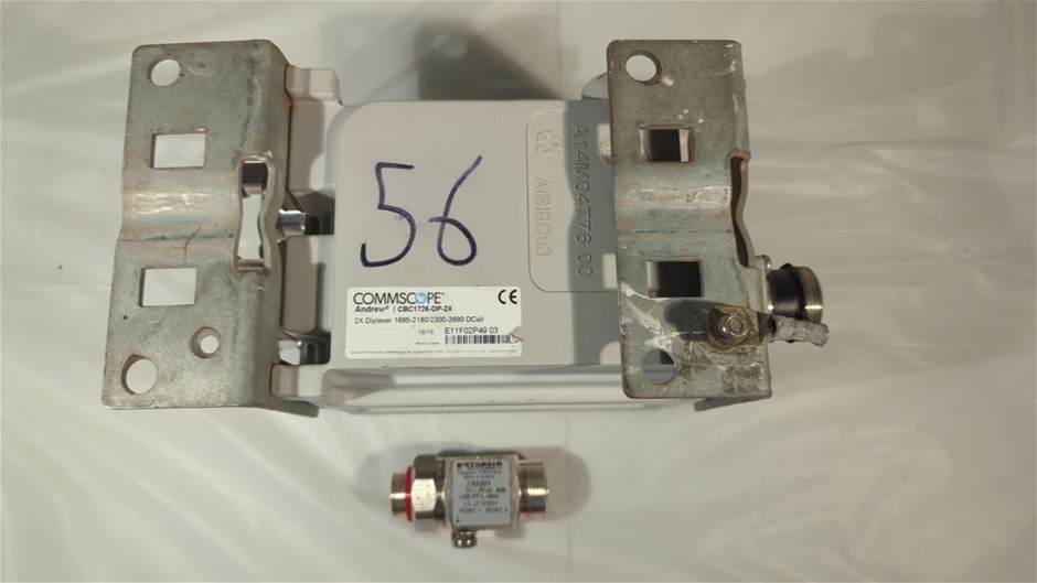 Commscope Multiband Twin Diplexer CBC1726-DP-2X E11F02P49 Auction (0022 ...
