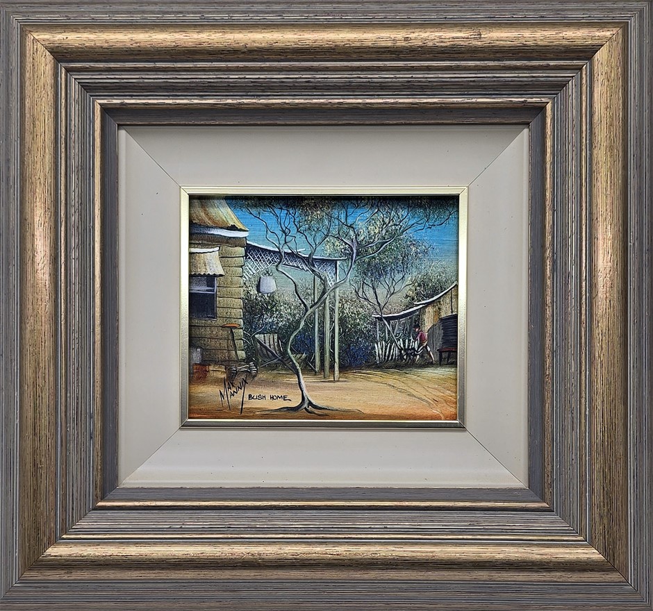 MAX MANNIX (1939 - ), Original Oil Painting on Board Auction (0001 ...