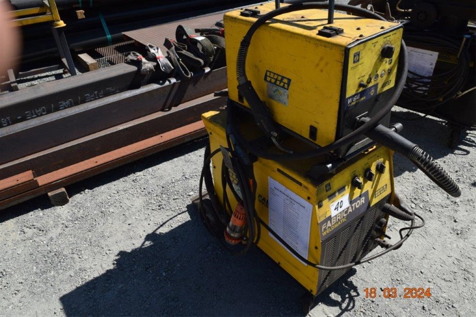 WIA Fabricator 3 Phase Weldmatic Mig Welder Auction (0040-9049455 ...