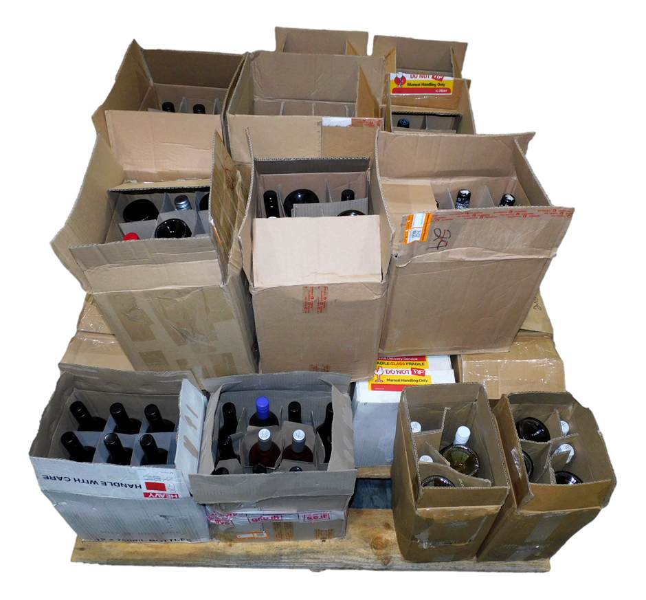 Pick Up Pallet of Wine Approx 20 Assorted Cartons of Wine Auction (0002 ...