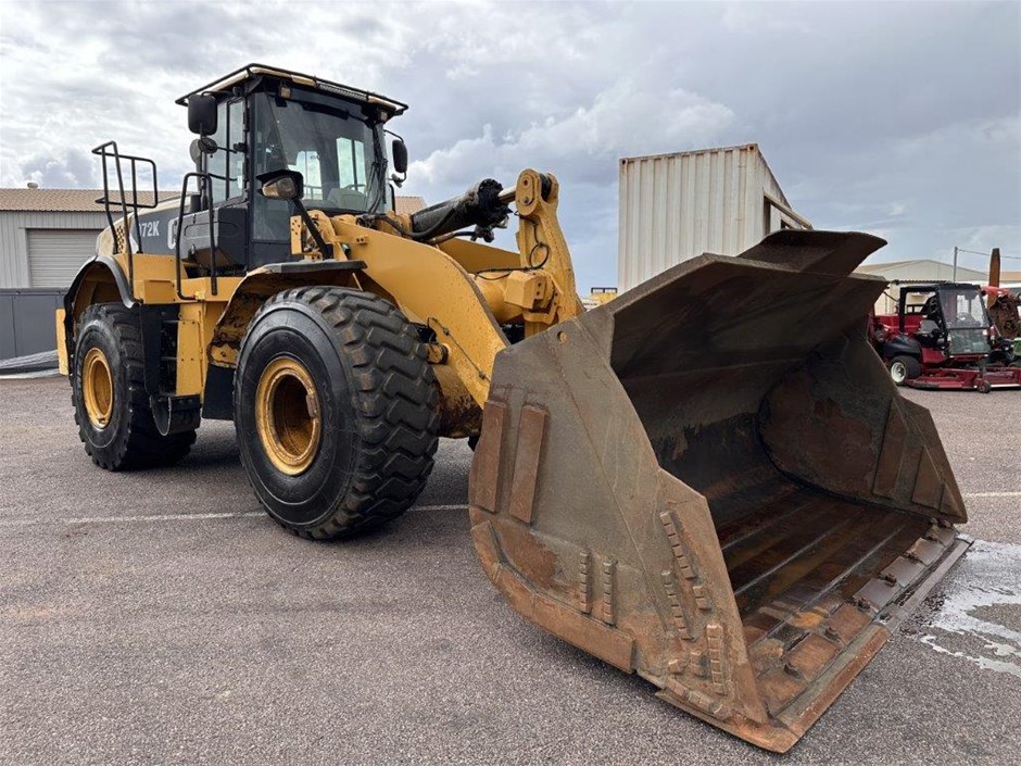 2014 Caterpillar 972K Wheeled Loader with Bucket Auction (0003-8018574 ...