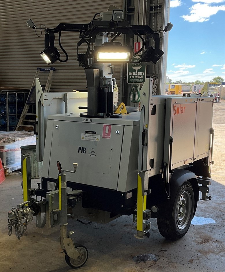 2018 SMC TL55 Lighting Tower - 240w - LED SOLAR Auction (0008-7050142 ...